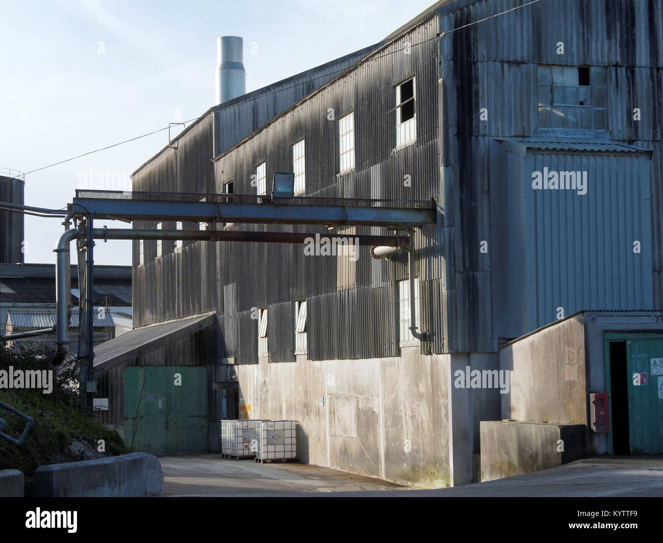 china clay Imerys and Cornwall council incinerator St Dennis.cornwall ...