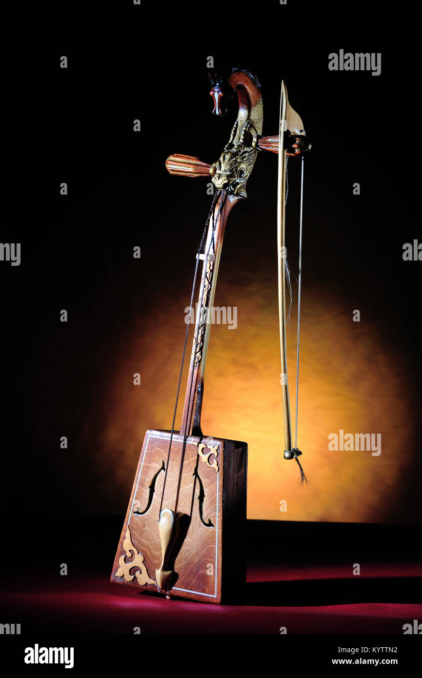 Mongolian musical instrument hi-res stock photography and images - Alamy