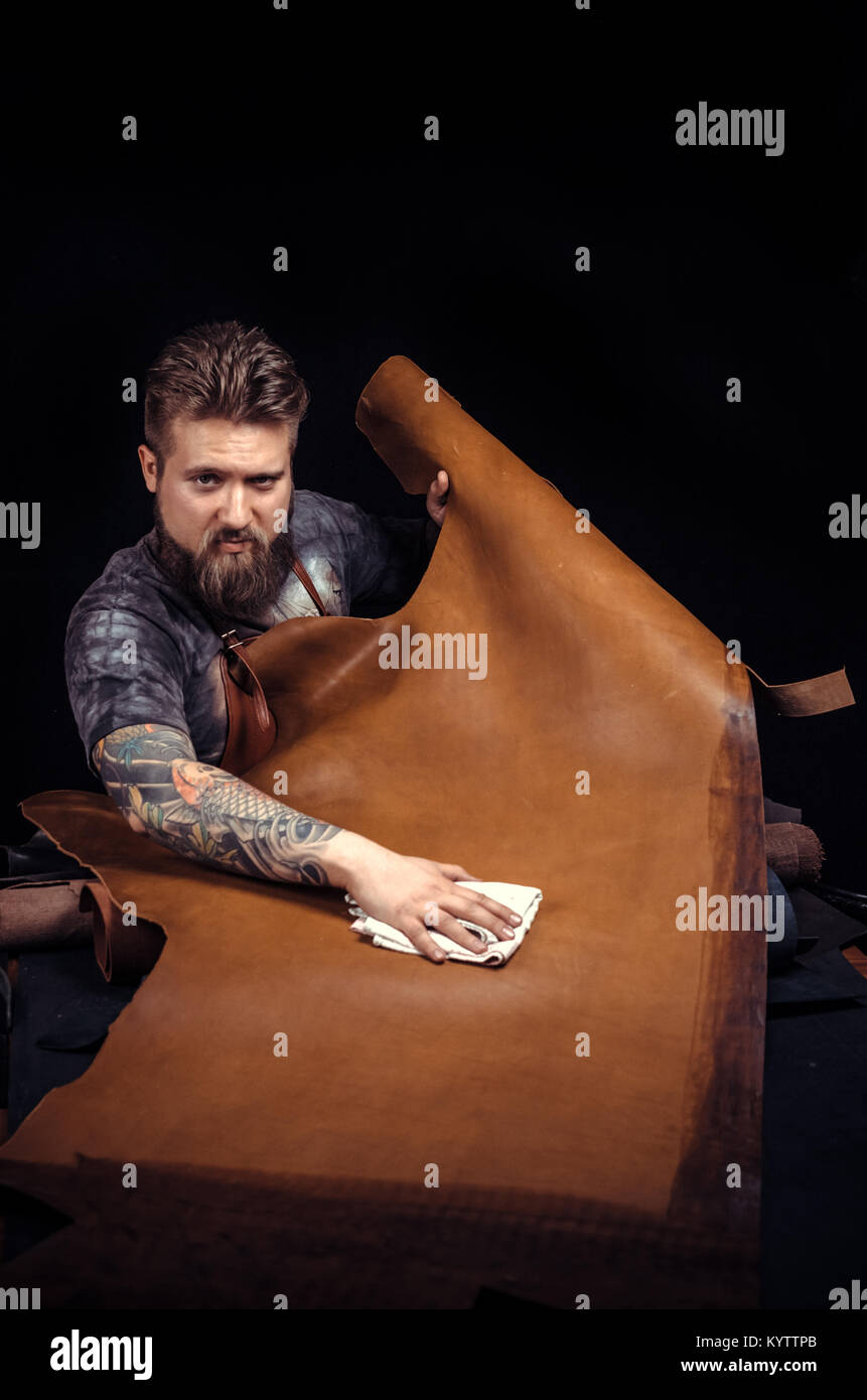 Master leatherwork hi-res stock photography and images - Alamy