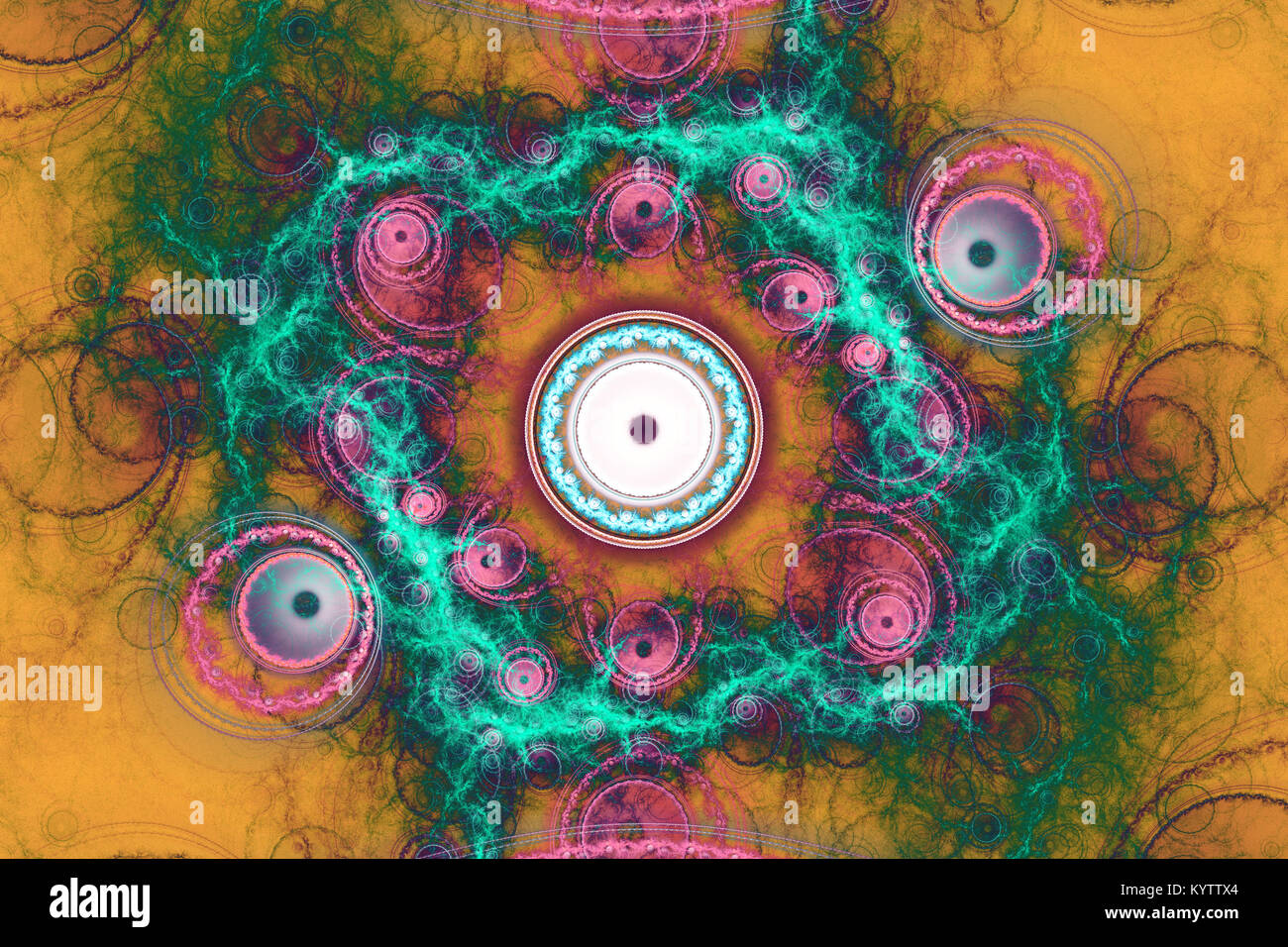 Fractal mathematic algorithm generated art picture illustration can ...