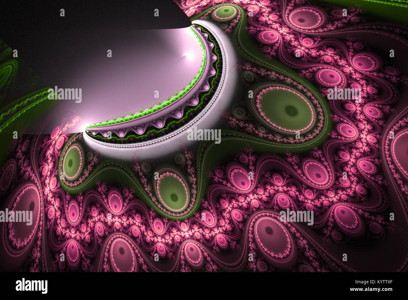 Fractal mathematic algorithm generated art picture illustration can ...