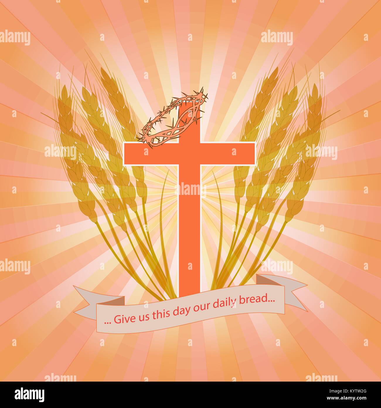 Cross faith quote Stock Vector Images - Alamy