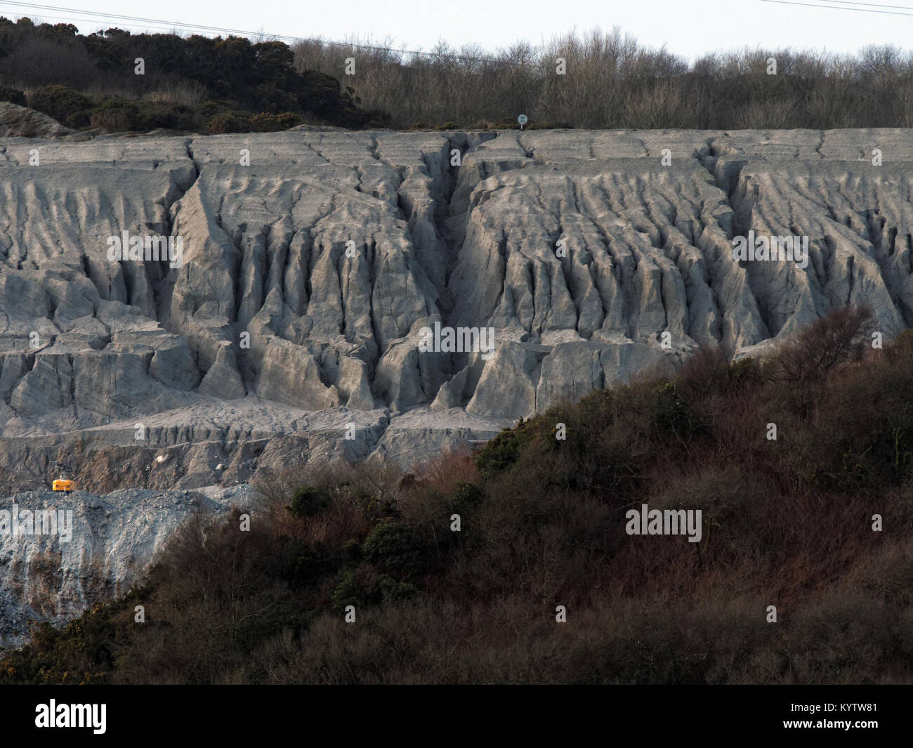 china clay Imerys and Cornwall council incinerator St Dennis.cornwall ...