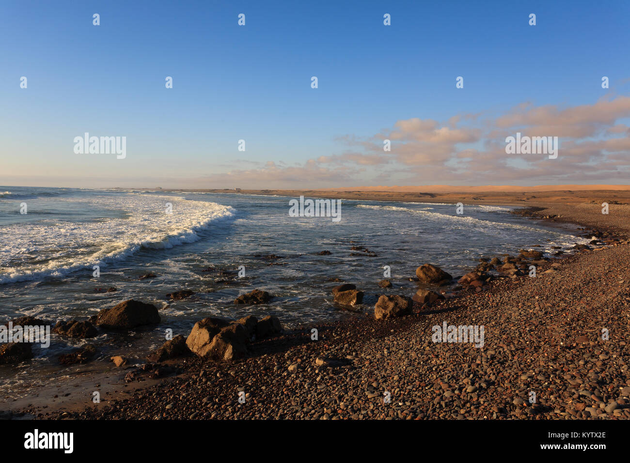 Beach of Terrace Bay,Skeleton Coast, Namibia Stock Photo - Alamy