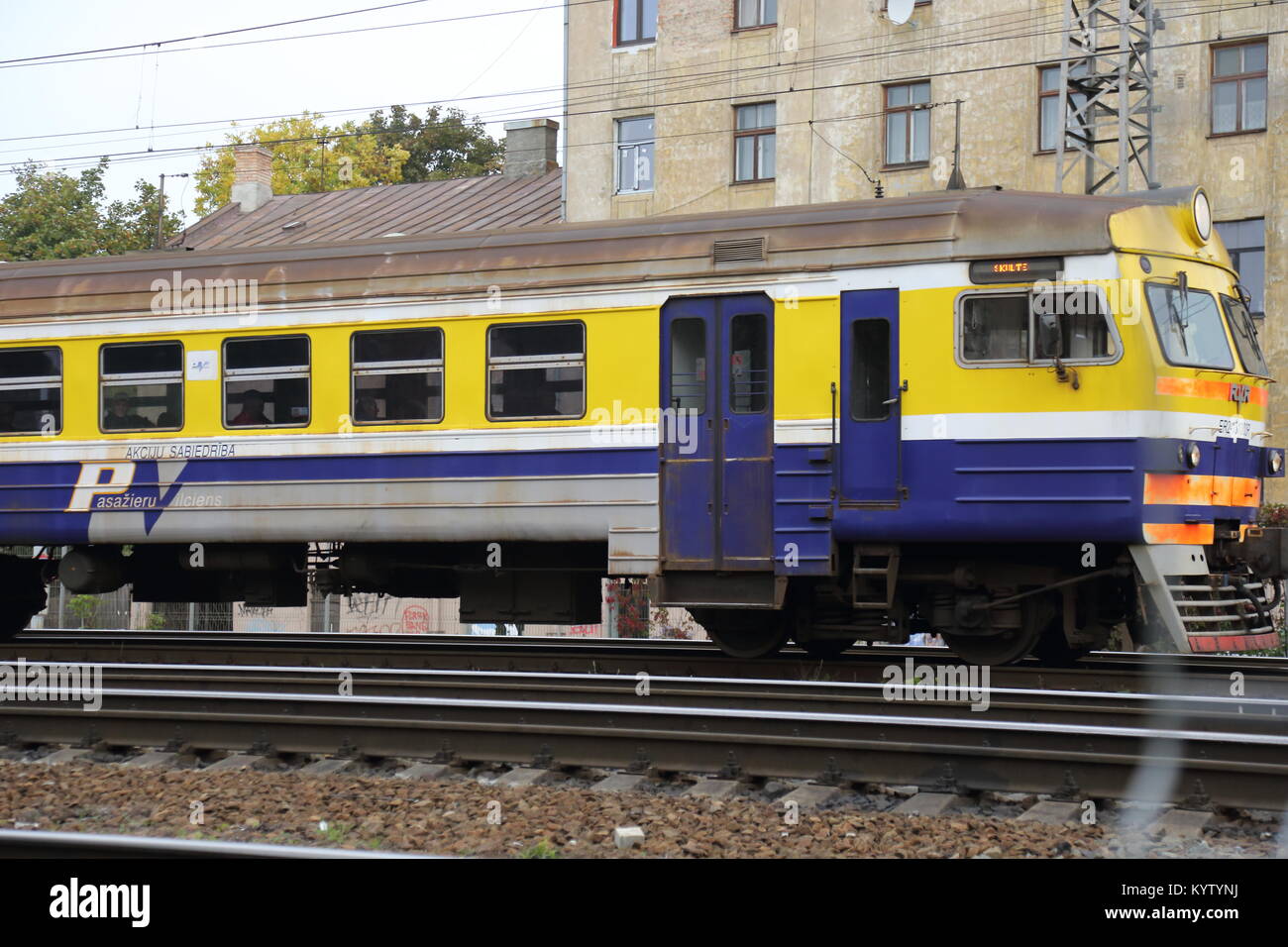 Latvian train hi-res stock photography and images - Alamy
