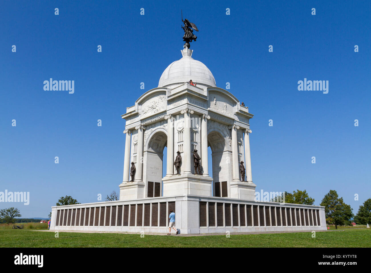 State of Pennsylvania Monument, Gettysburg National Military Park ...