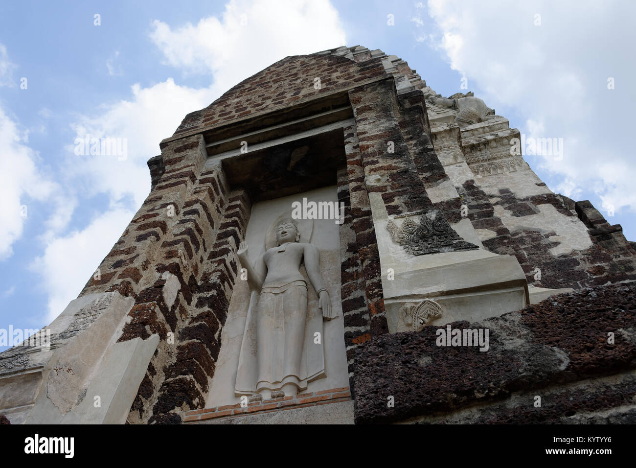 The pagoda and ancient castle or what we so roughly called temple which ...