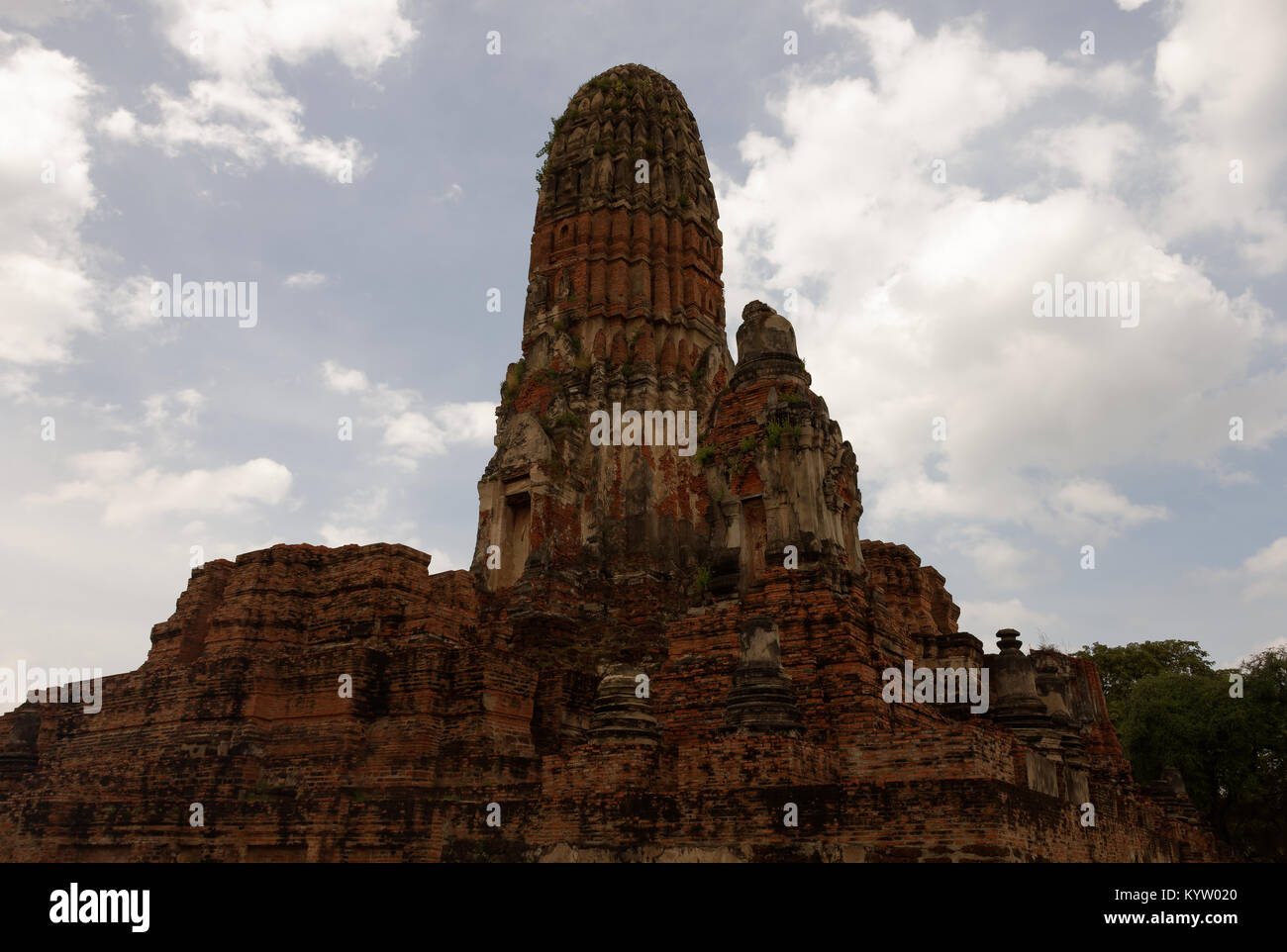 The pagoda and ancient castle or what we so roughly called temple which ...