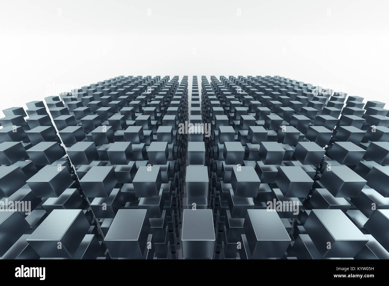 3d rendering of abstract cubes background Stock Photo - Alamy