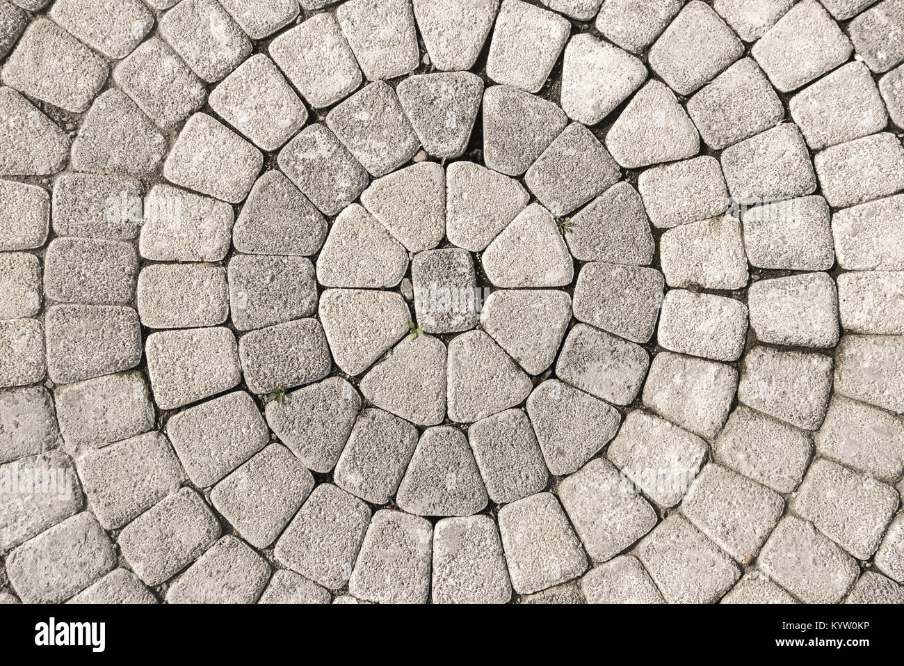 Circle Pattern Stone Block Paving High Resolution Stock Photography and ...