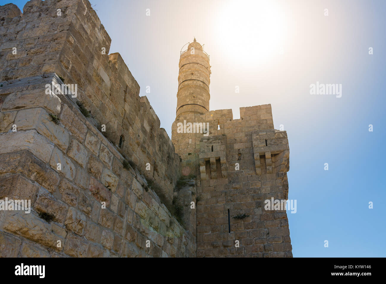 At the Ramparts Walk in Jerusalem, Israel Stock Photo - Alamy