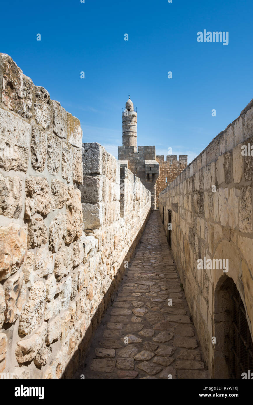 At the Ramparts Walk in Jerusalem, Israel Stock Photo - Alamy