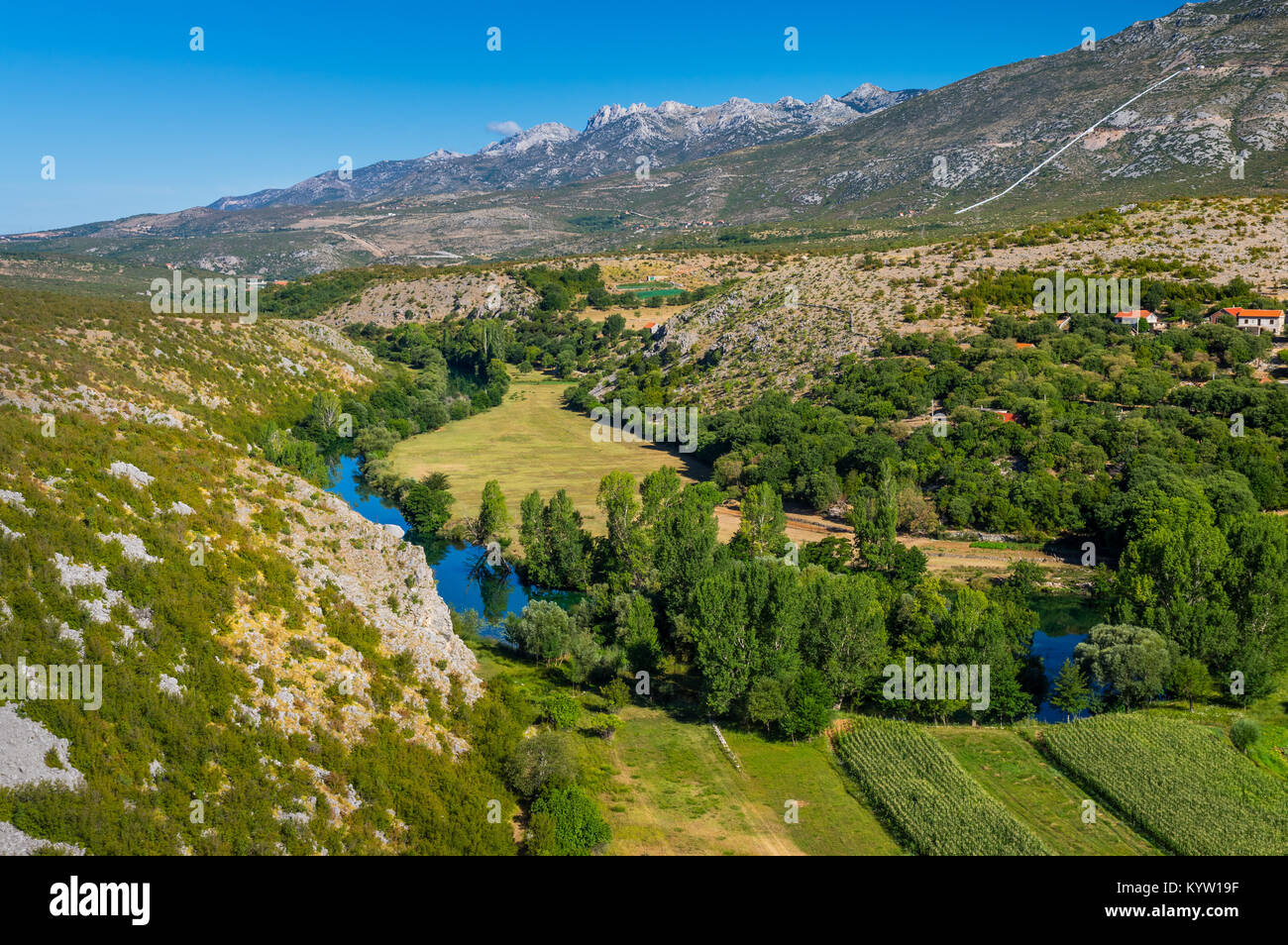 Zrmanja river Croatia Stock Photo - Alamy