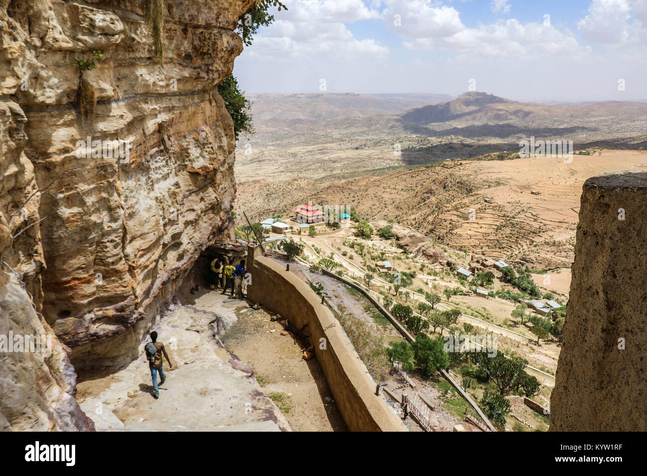 Debre Damo is a 6th century monastery in northern Ethiopia, close to ...