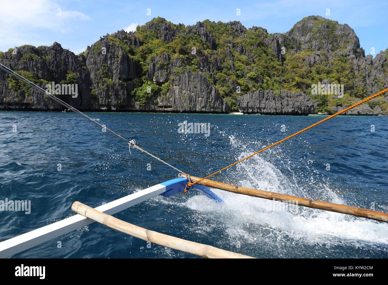 Island hopping tour in Palawan island, Philippines Stock Photo - Alamy