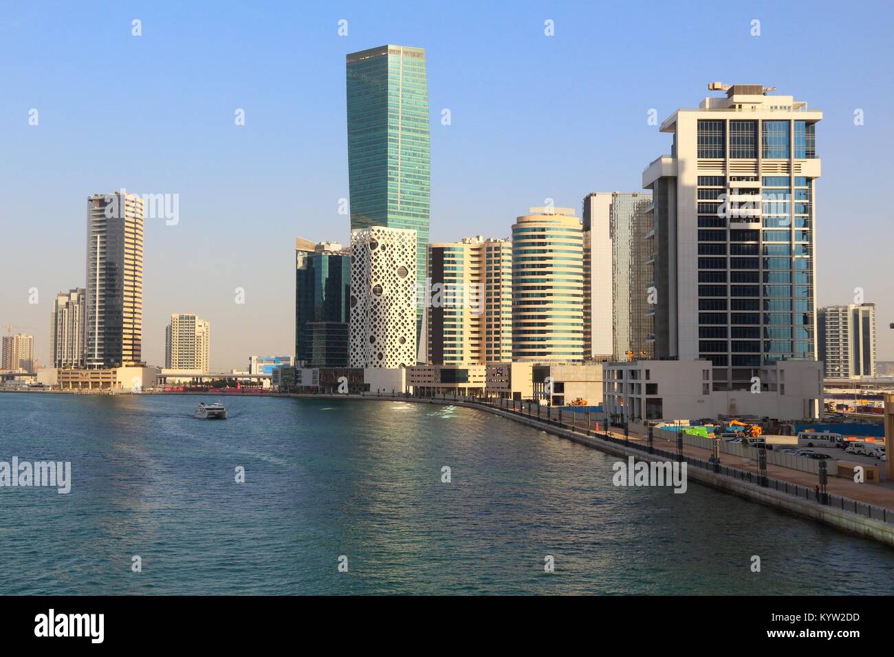 Business bay skyline in hi-res stock photography and images - Alamy