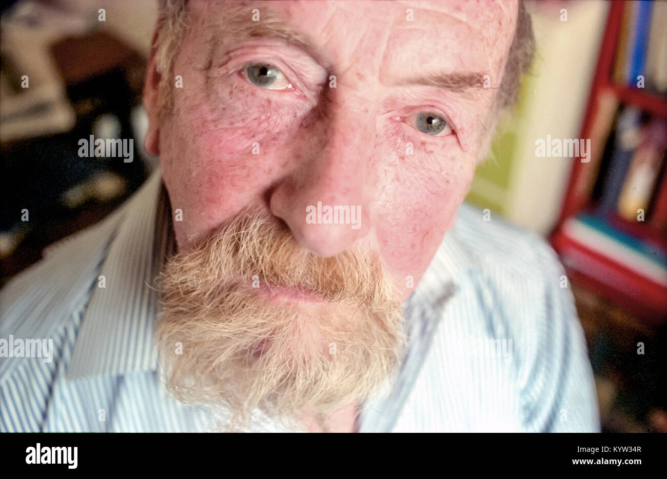 David Dickens, grandson of Charles Dickens, of Crowborough, East Sussex ...