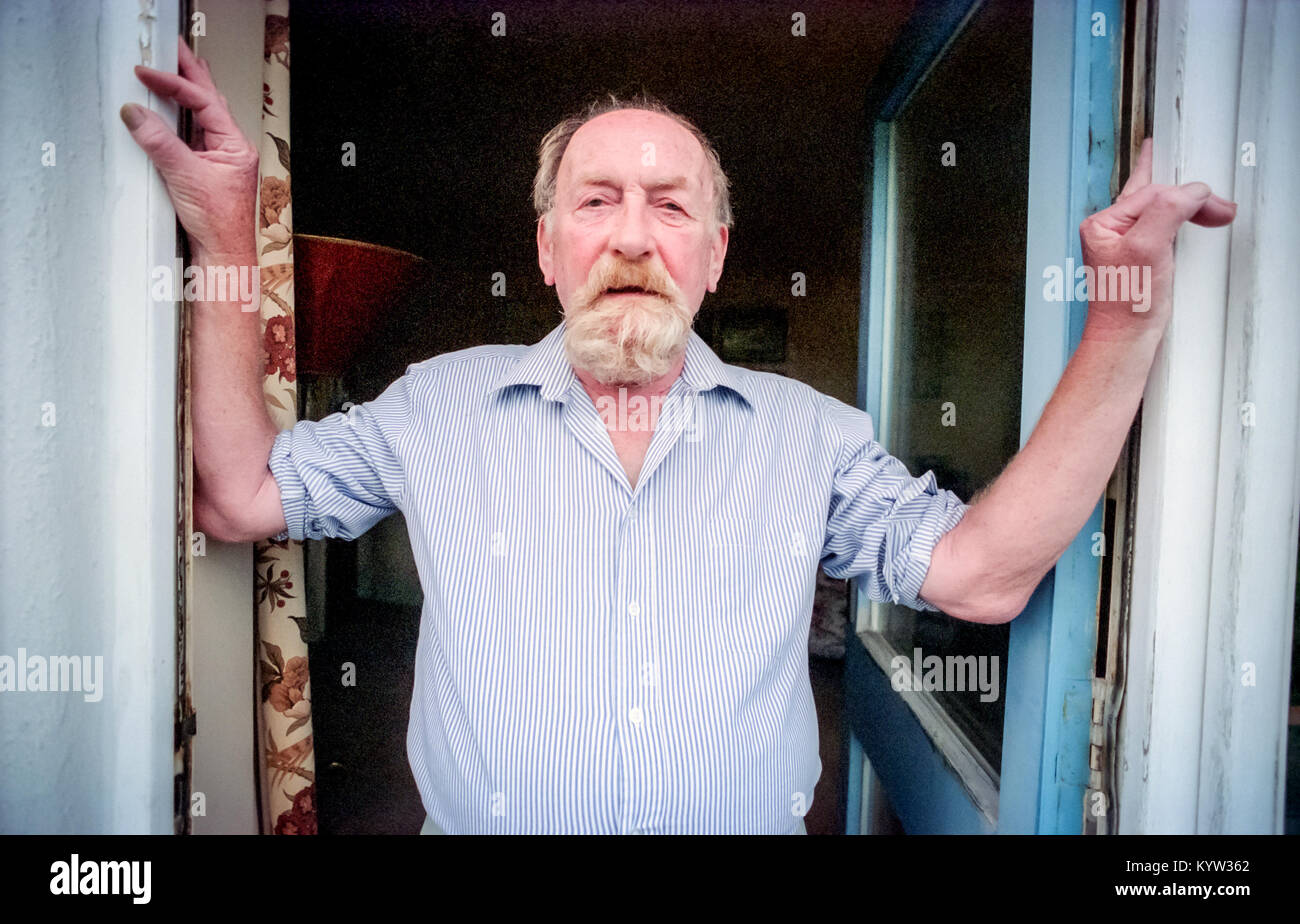 David Dickens, grandson of Charles Dickens, of Crowborough, East Sussex ...