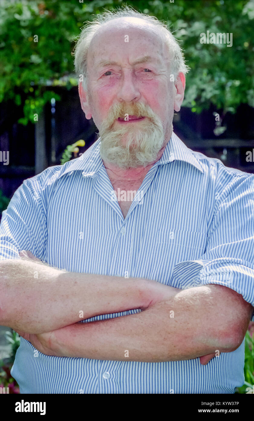 David Dickens, grandson of Charles Dickens, of Crowborough, East Sussex ...