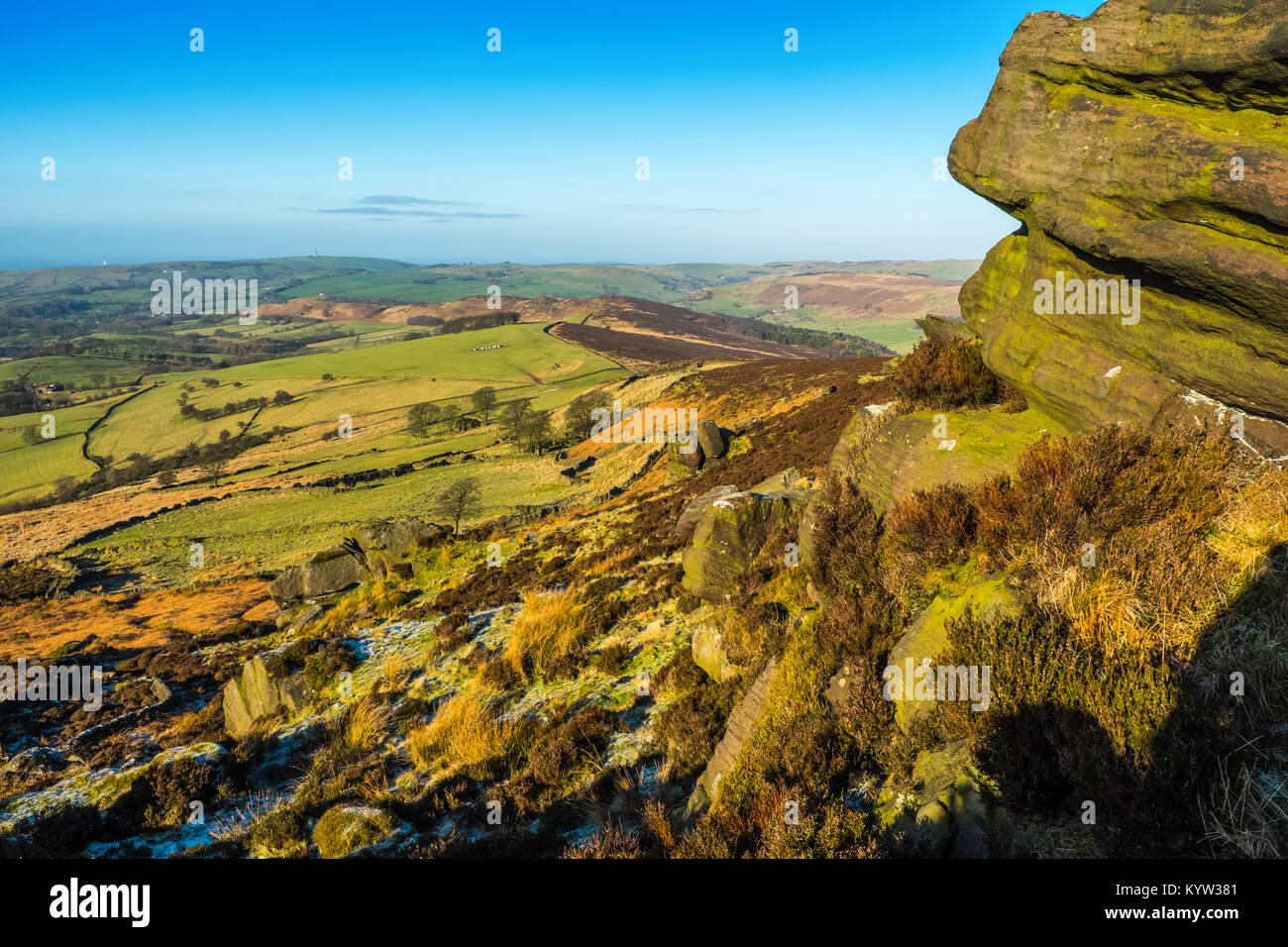 View from the roaches hi-res stock photography and images - Alamy