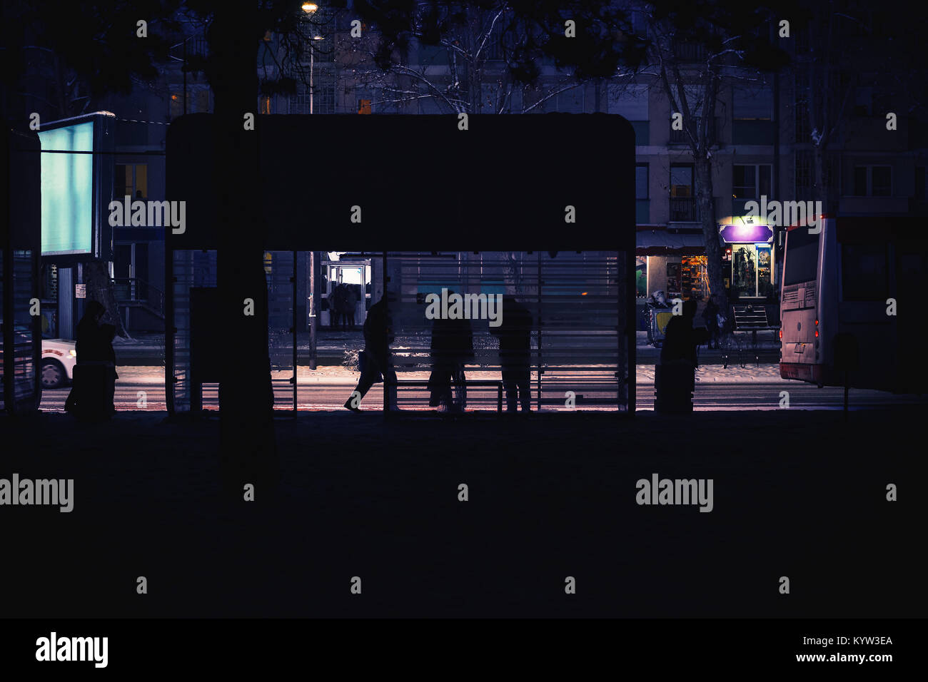 Car passengers silhouette hi-res stock photography and images - Alamy