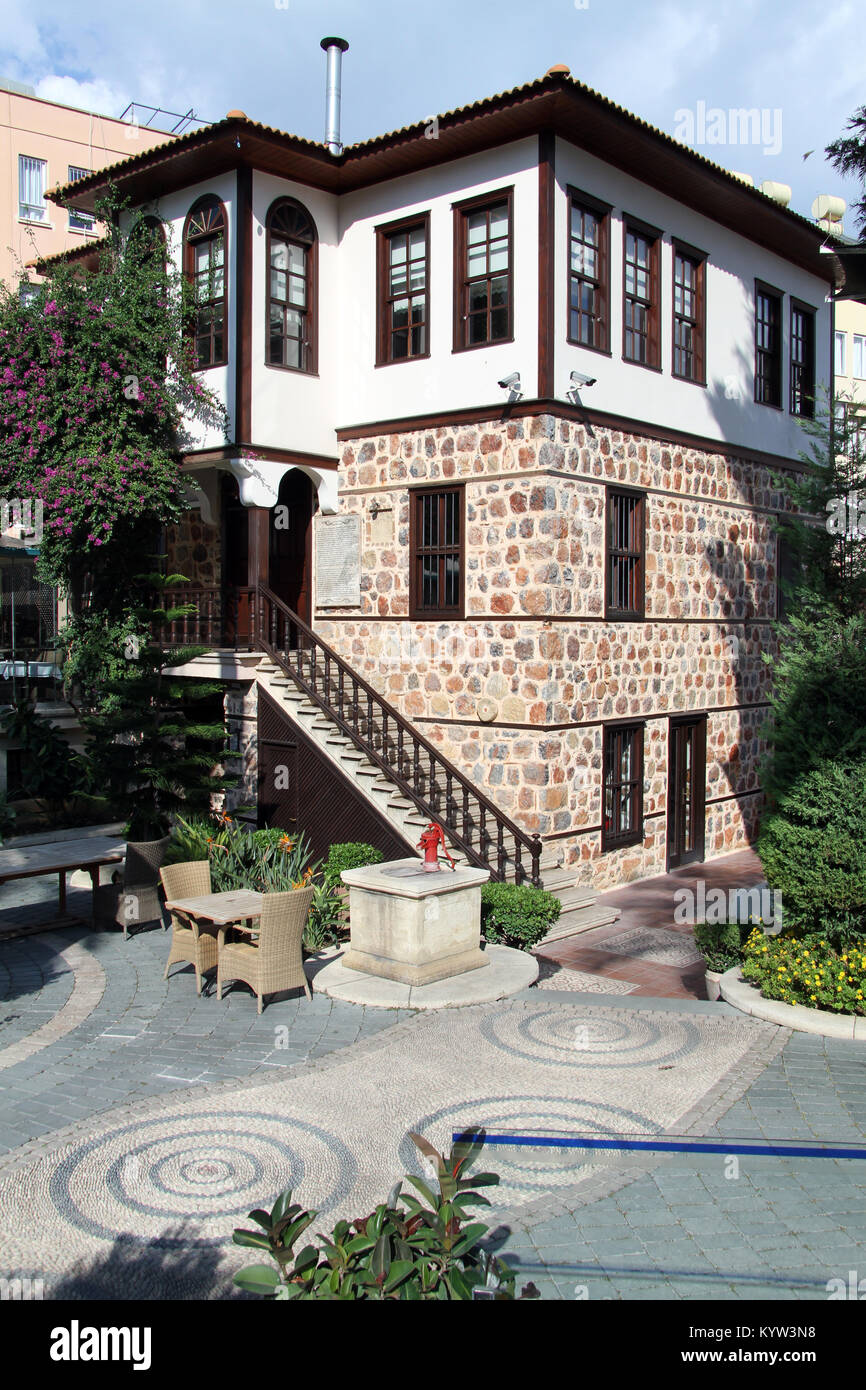Old turkish house in Alanya, Turkey Stock Photo - Alamy