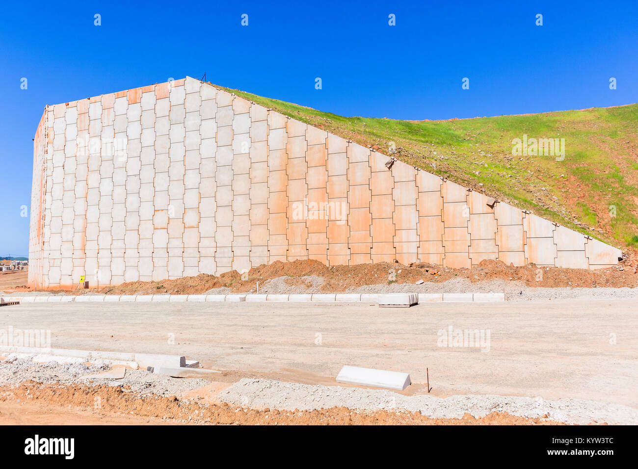 Construction earthworks industrial landscaping roads with high inter ...