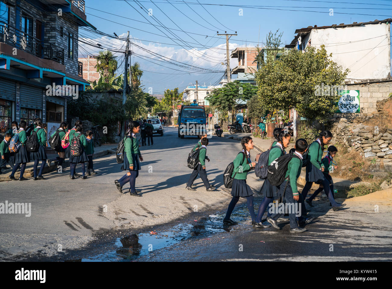 Local nepali people hi-res stock photography and images - Alamy