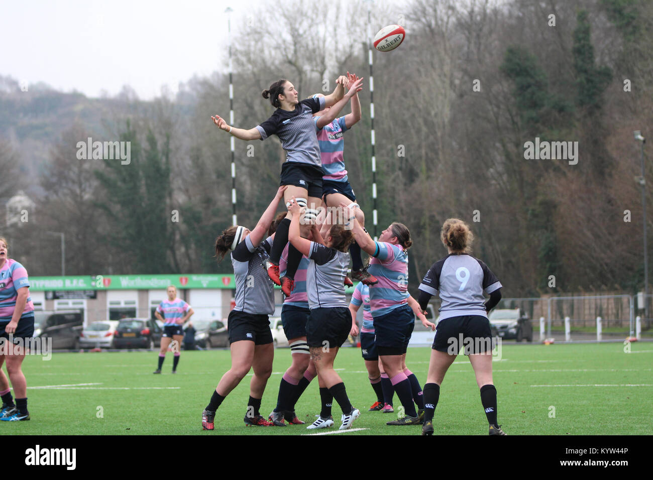 Welsh womens rugby team hi-res stock photography and images - Alamy