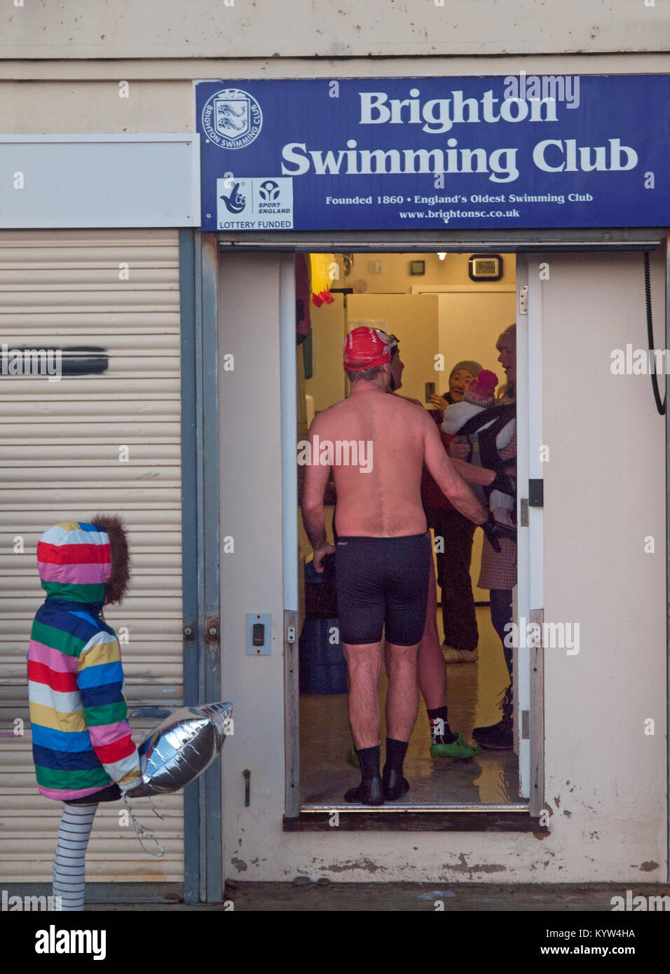 Brighton swimming club hi-res stock photography and images - Alamy