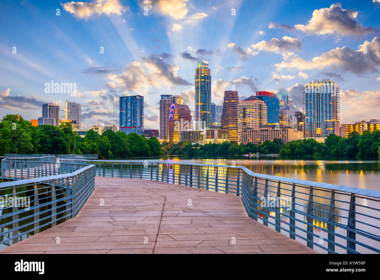 Austin texas skyline hi-res stock photography and images - Alamy