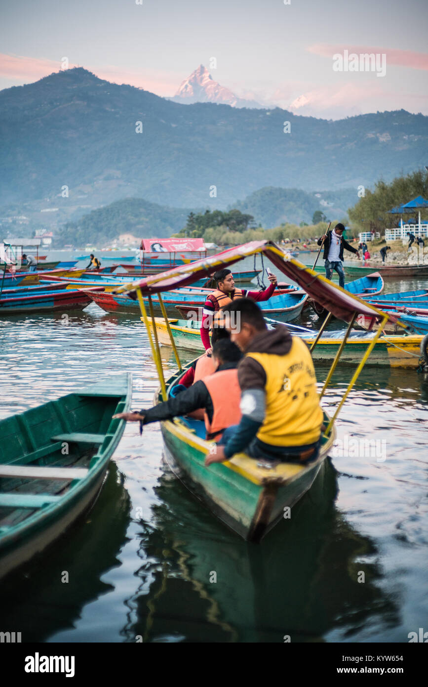 Phewa lake hi-res stock photography and images - Alamy