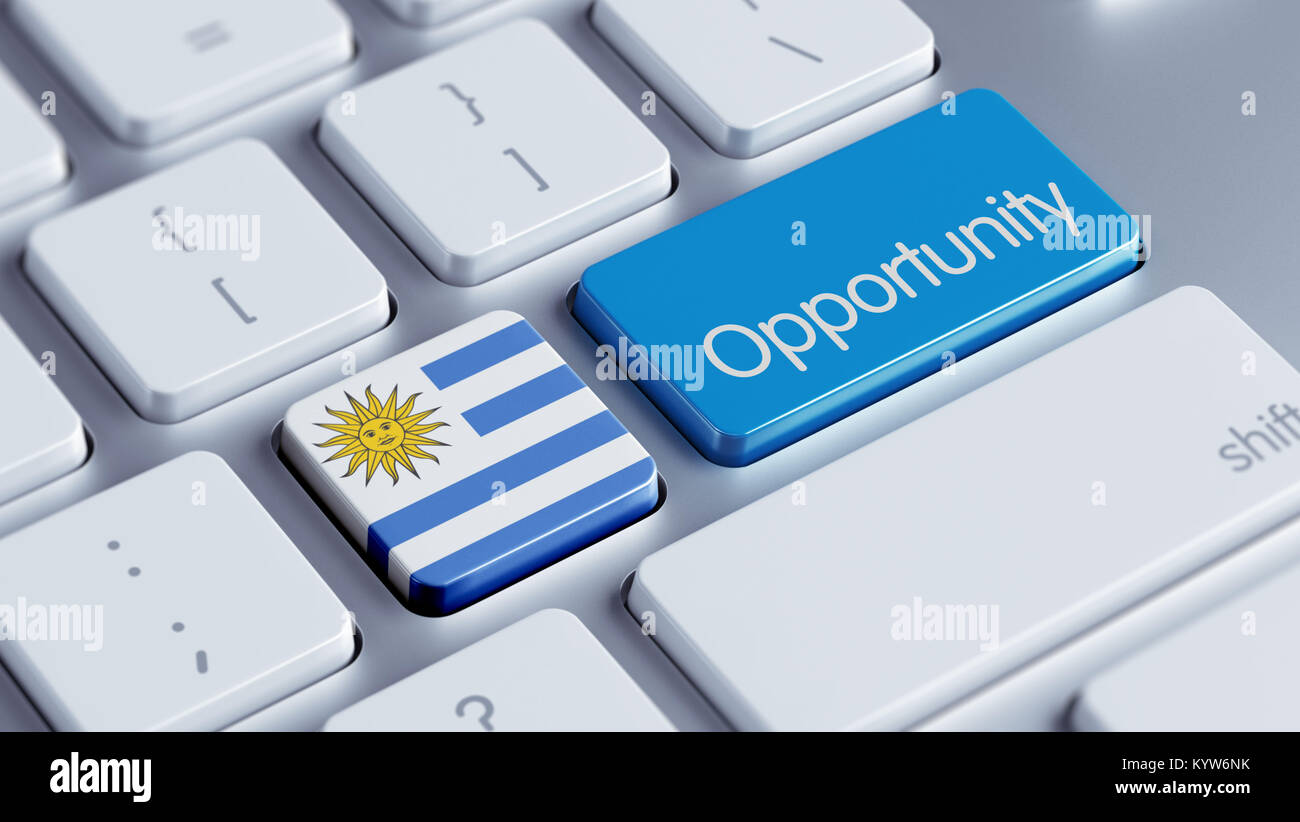 Uruguay High Resolution Opportunity Concept Stock Photo - Alamy