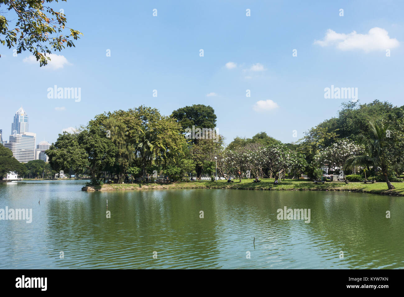Bangkok Lumpini Park Stock Photo - Alamy