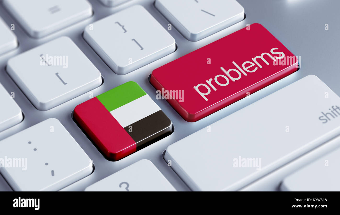 United Arab Emirates High Resolution Problems Concept Stock Photo - Alamy