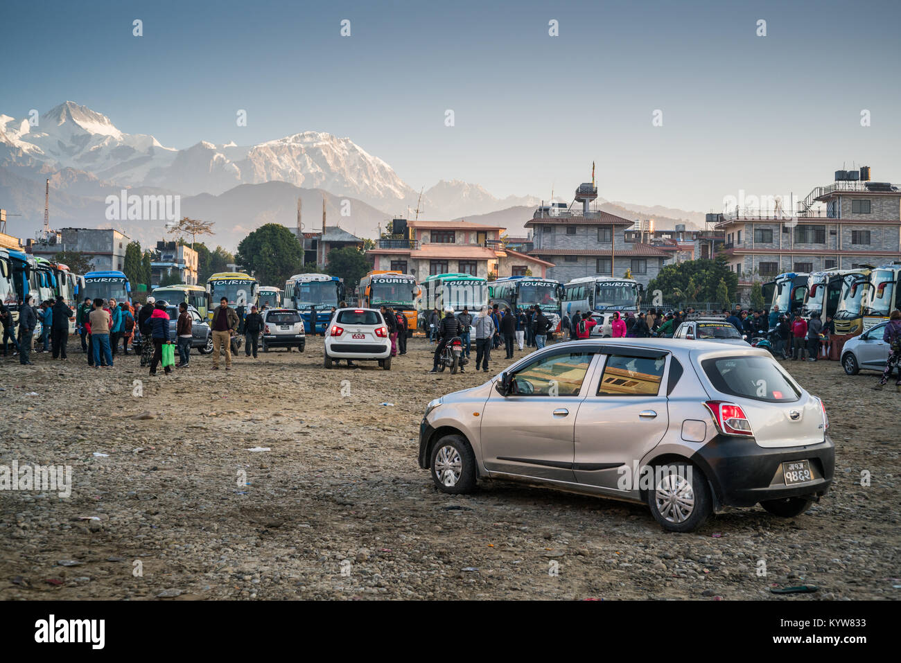Nepalese tourist bus nepal hi-res stock photography and images - Alamy
