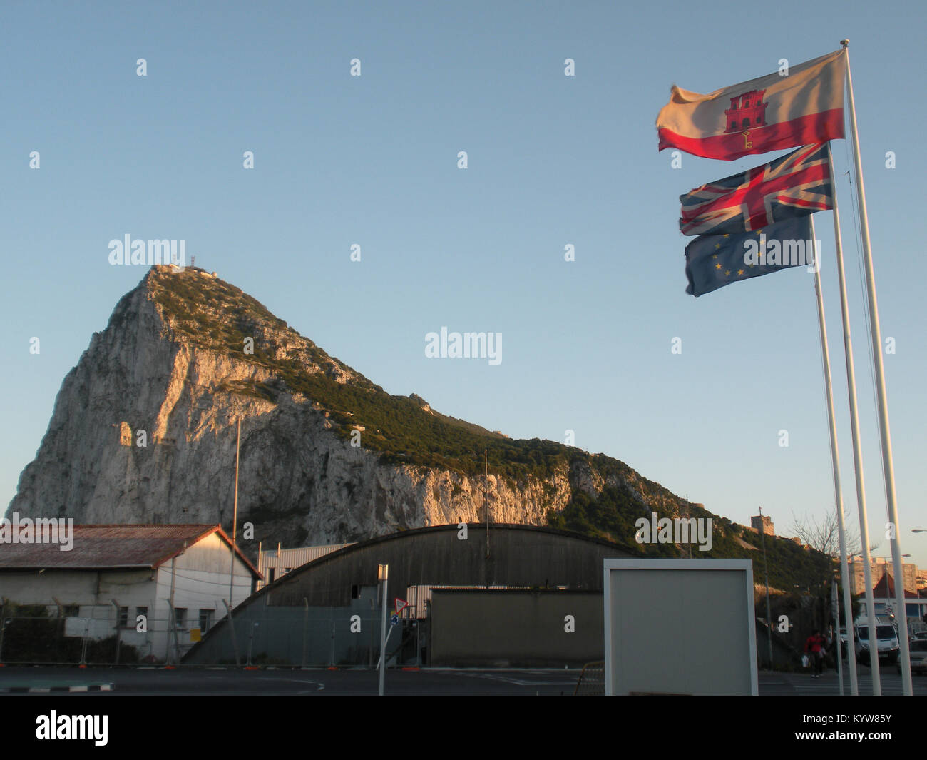 Strait of gibraltar pillars of hercules hi-res stock photography and ...