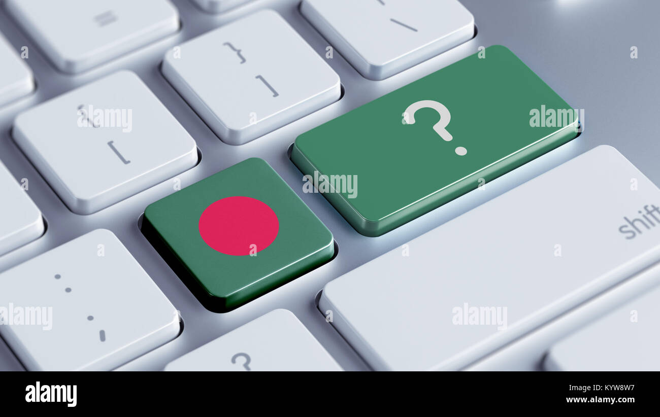Bangladesh High Resolution Question Mark Concept Stock Photo - Alamy