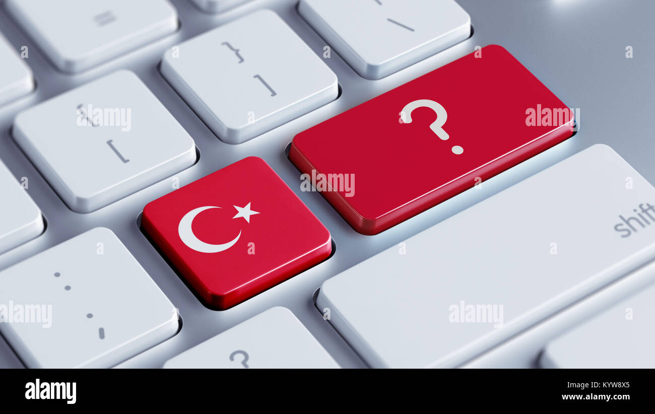 Turkey High Resolution Question Mark Concept Stock Photo - Alamy