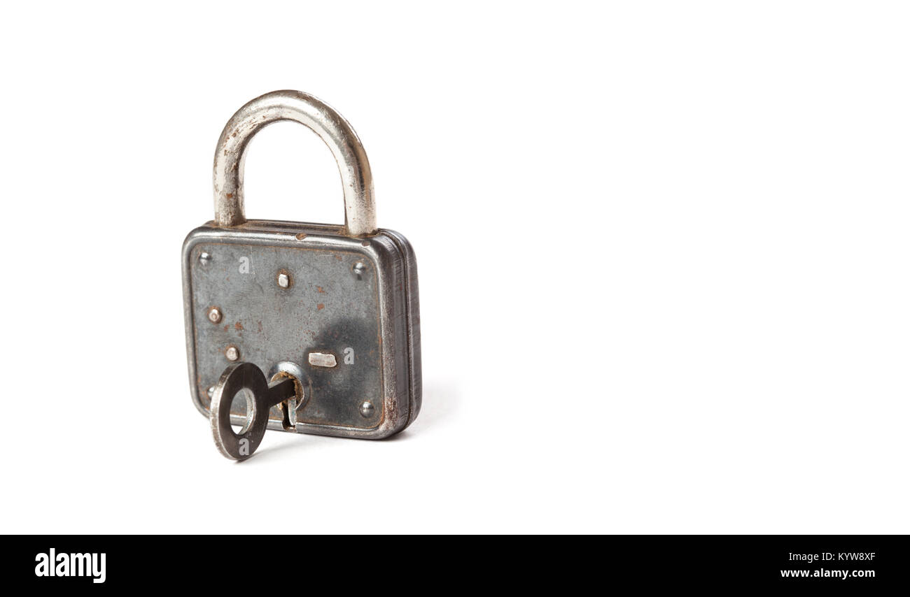 Outdated padlock hi-res stock photography and images - Alamy