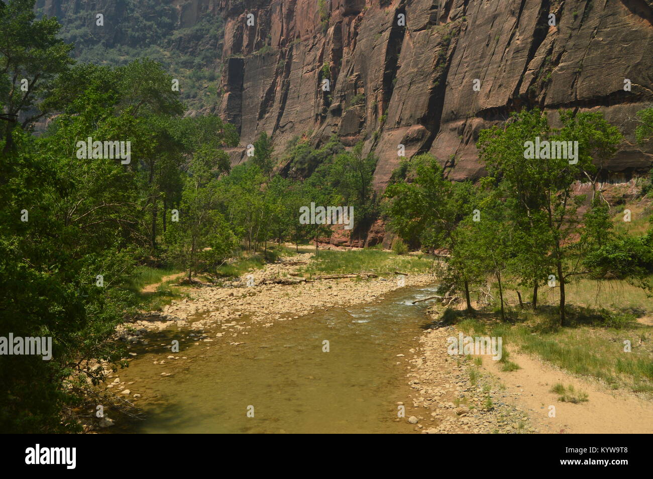 Nice Desfuladero With A Sinuous River Full Of Water Pools Where You Can ...