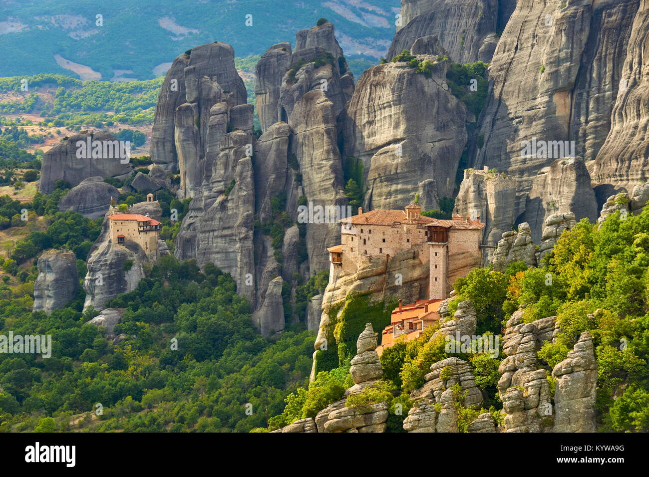 Roussanou Meteora Monastery, Greece Stock Photo - Alamy