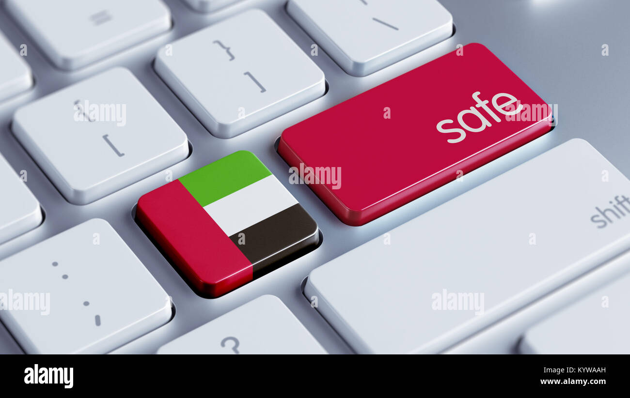 United Arab Emirates High Resolution Safe Concept Stock Photo - Alamy