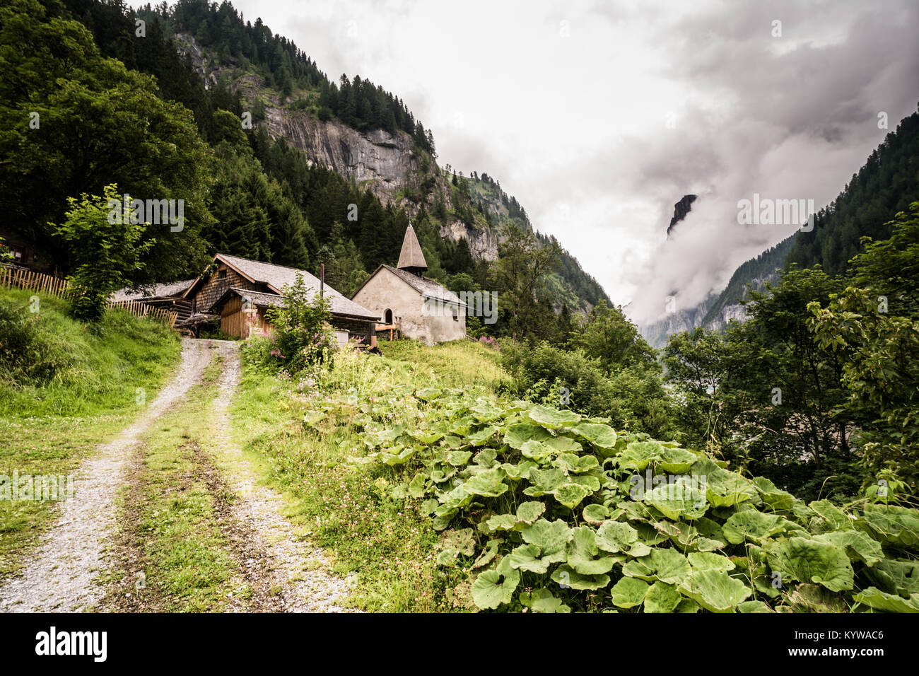 Sankt martin calfeisental hi-res stock photography and images - Alamy