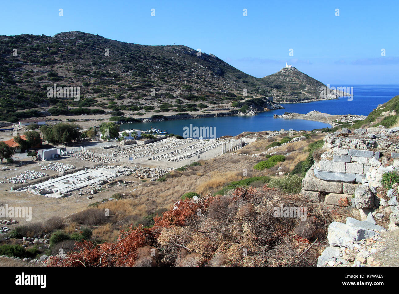 Ruins of Knidos and coast near Marmaris, Turkey Stock Photo - Alamy