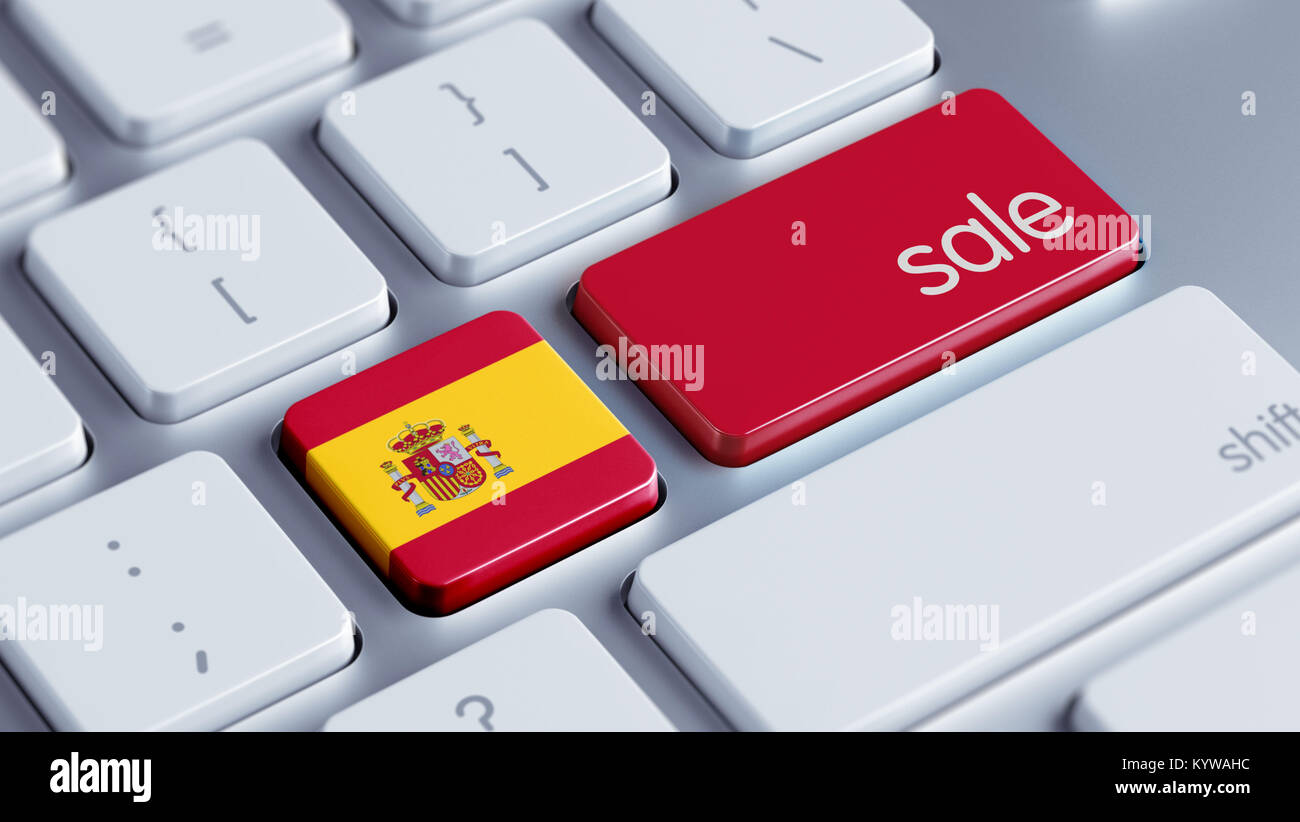 Spain High Resolution Sale Concept Stock Photo - Alamy