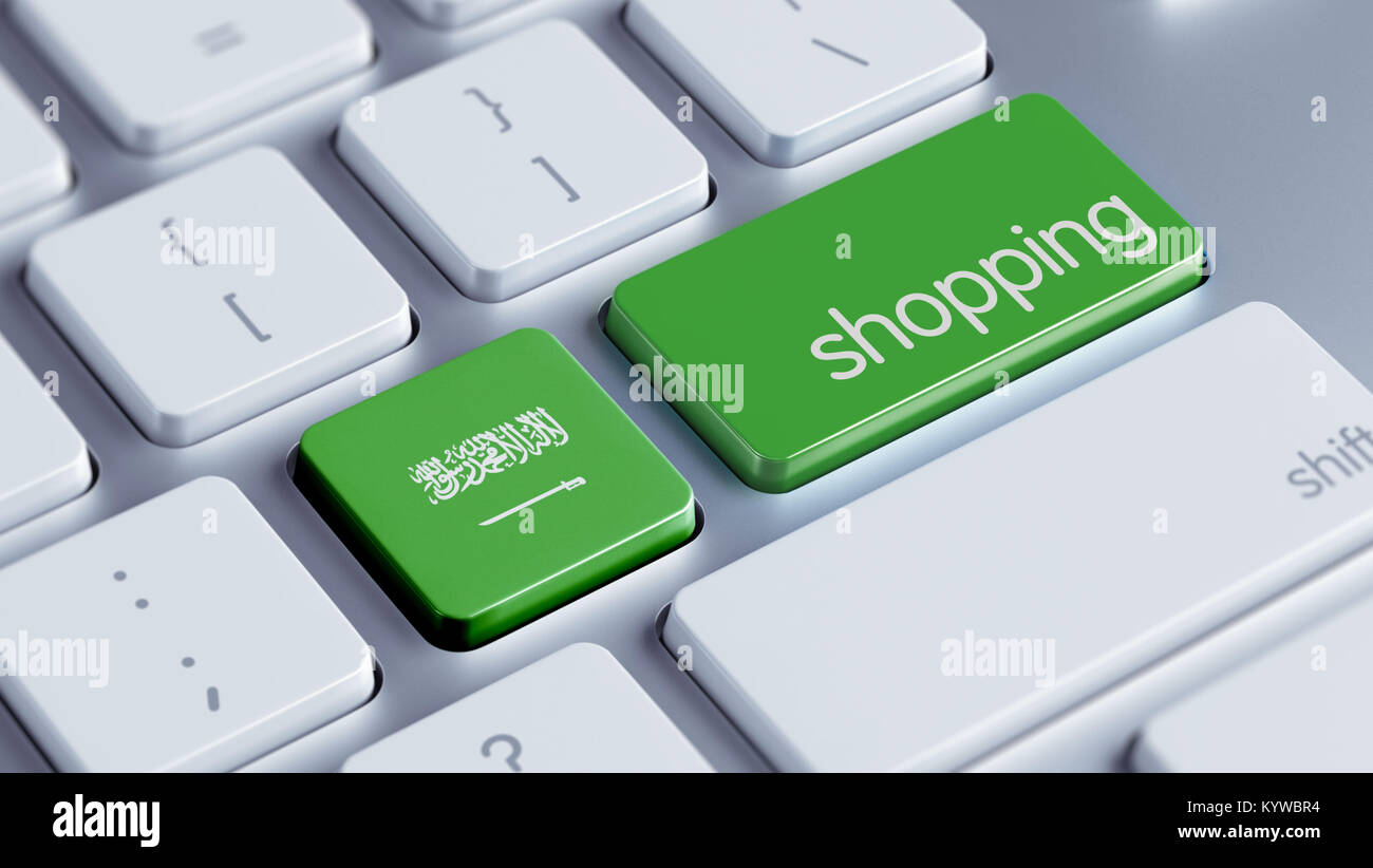 Saudi Arabia High Resolution Shopping Concept Stock Photo - Alamy