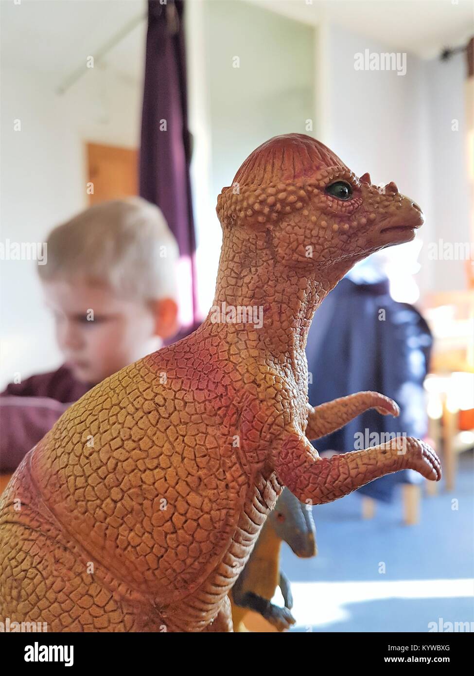 Cute child in dinosaur hi-res stock photography and images - Alamy