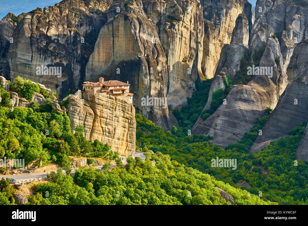 Greece - Monastery, Meteora Stock Photo - Alamy