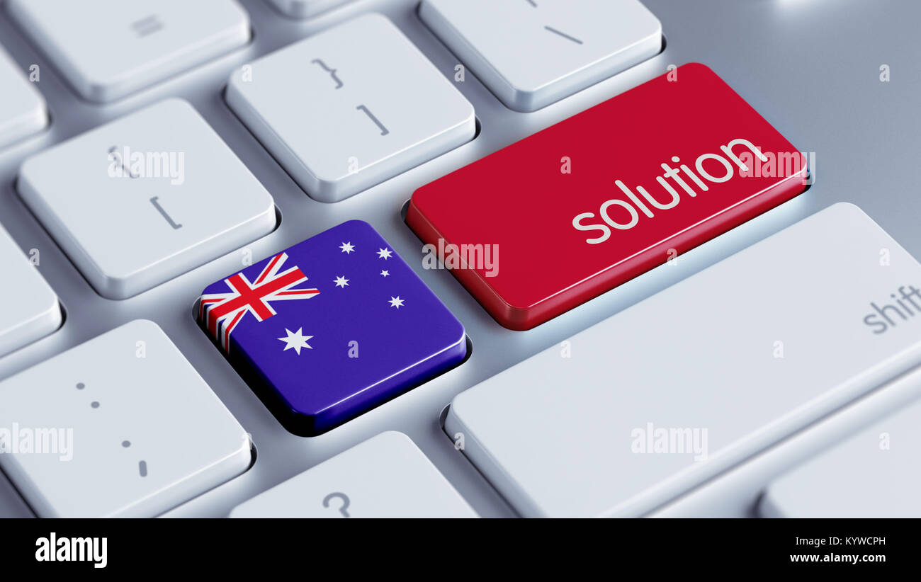 Australia High Resolution Solution Concept Stock Photo - Alamy